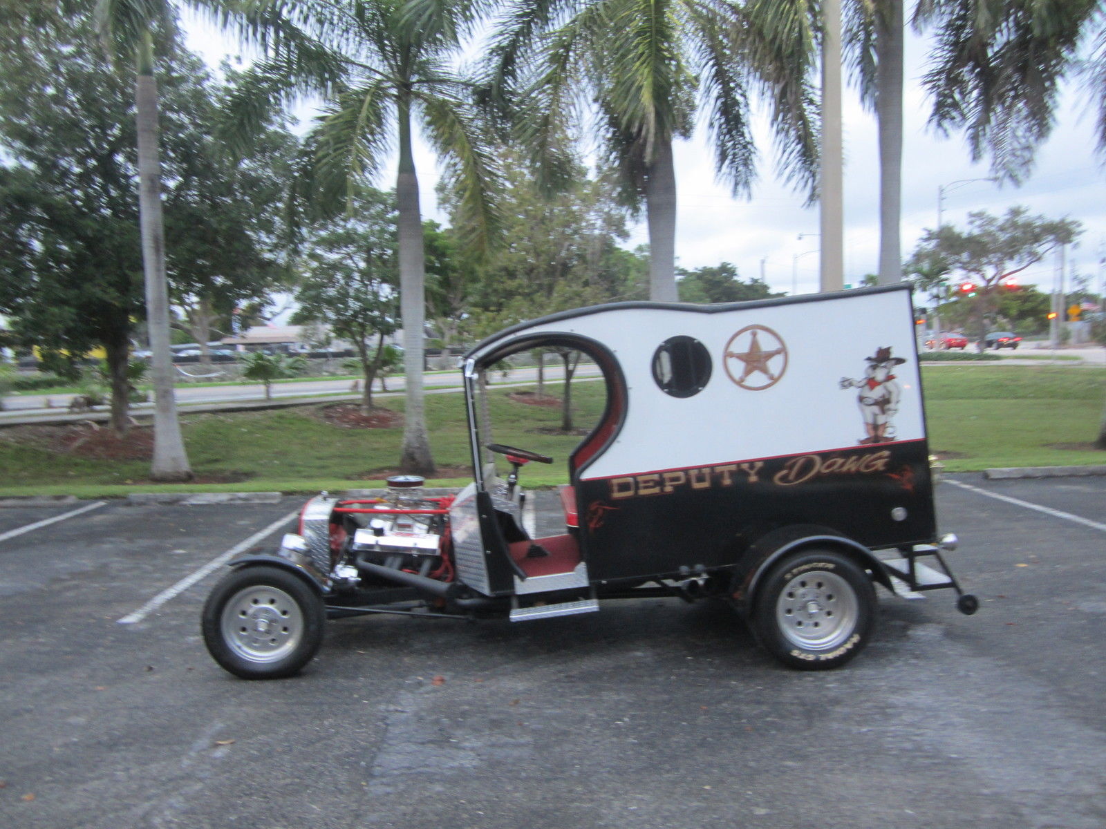 1919 FORD CUSTOM HOT ROD DEPUTY DAWG WAGON WITH STEEL BAR JAIL for sale