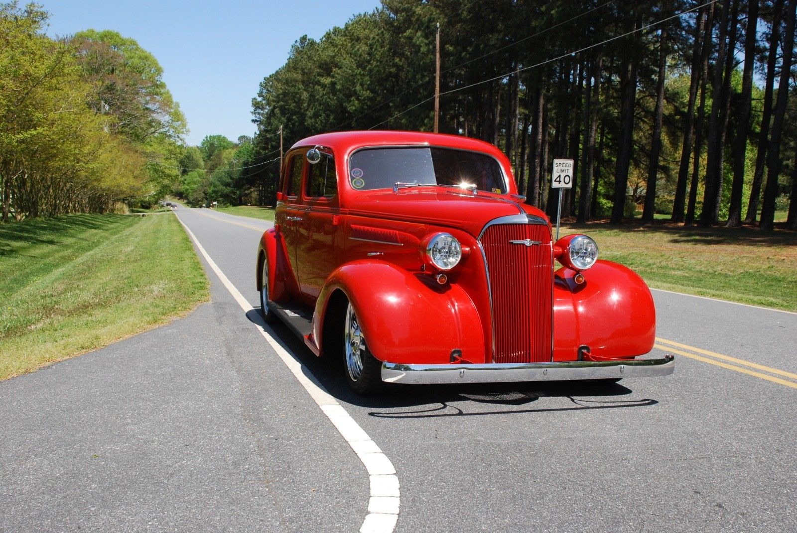 well maintained 1937 Chevrolet Slantback hot rod for sale