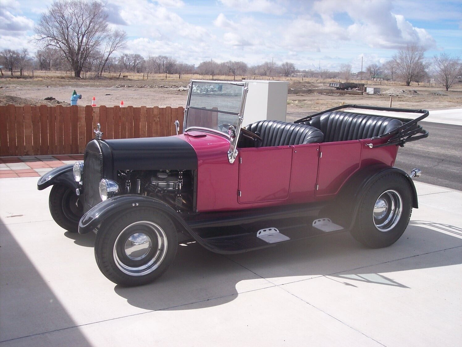 1927 Ford Model T Touring hot rod [last year of the Model T] for sale