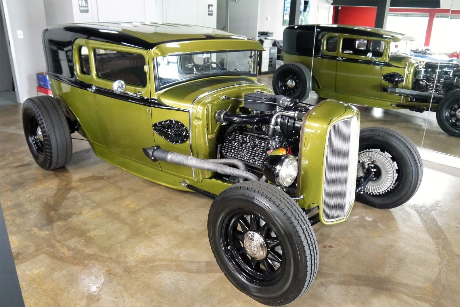 1931 Ford Tudor Hot Rod [supercharged Mercury flathead] for sale