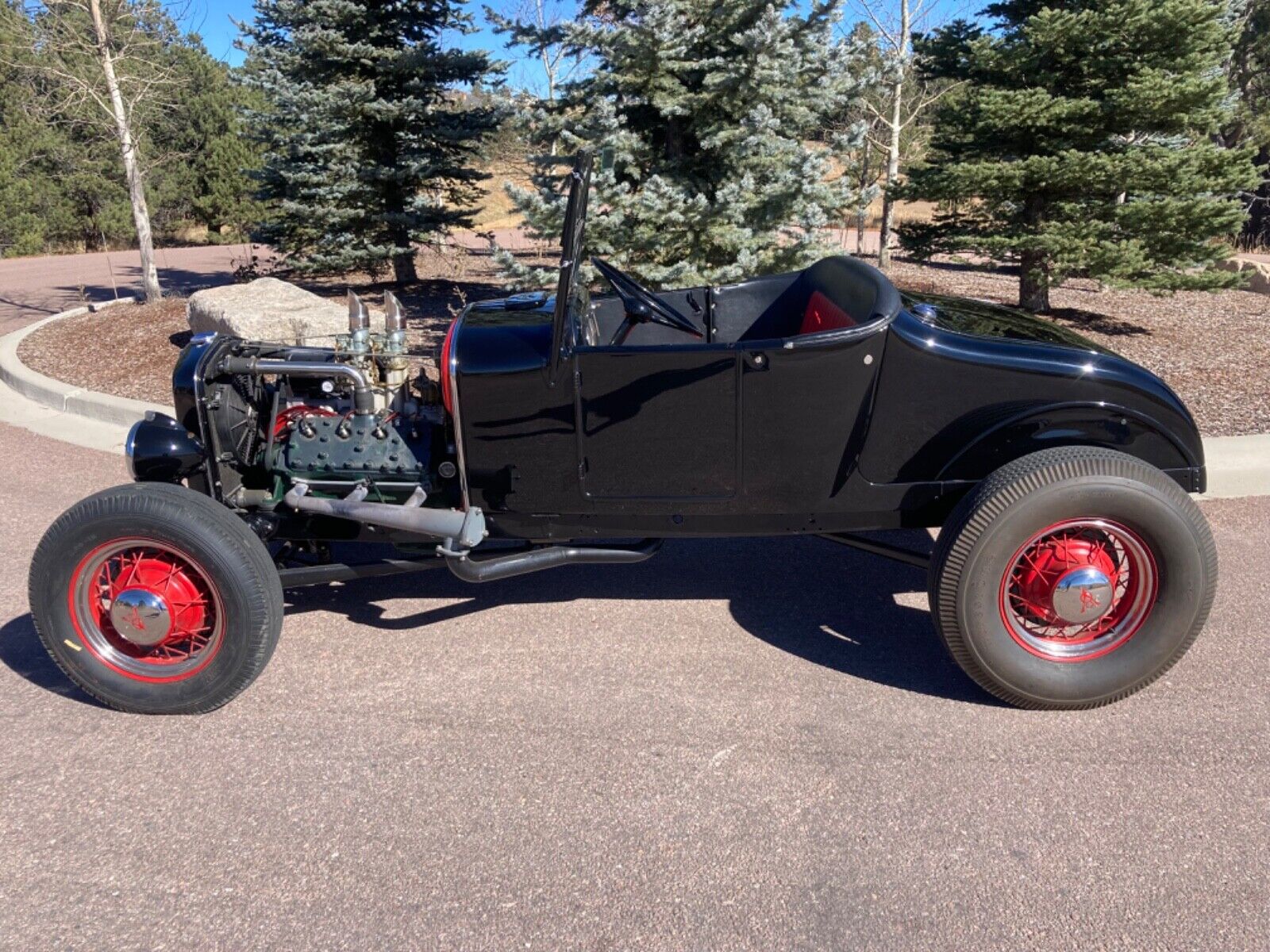 1927 Ford Model T Roadster hot rod [built by professional shop] for sale