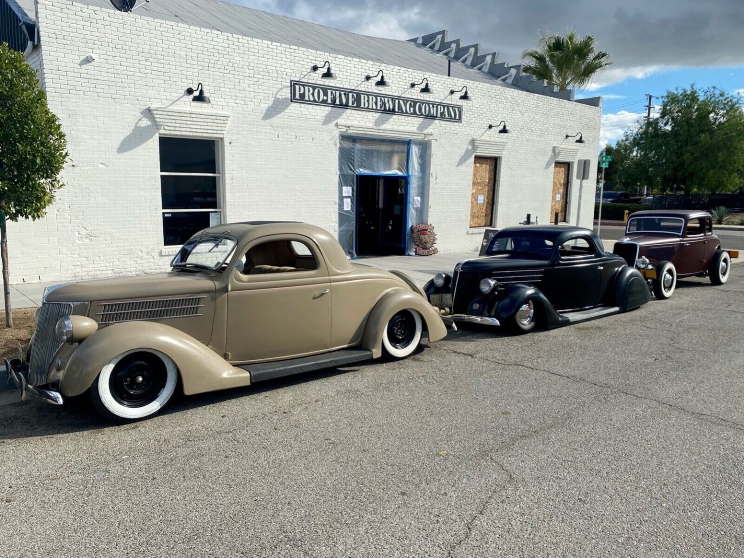 1936 Ford 3 Window Coupe, Chopped, Bagged, Hot Rod for sale